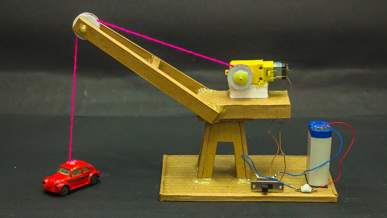 How To Make A Crane For A School Project - Kahawatungu