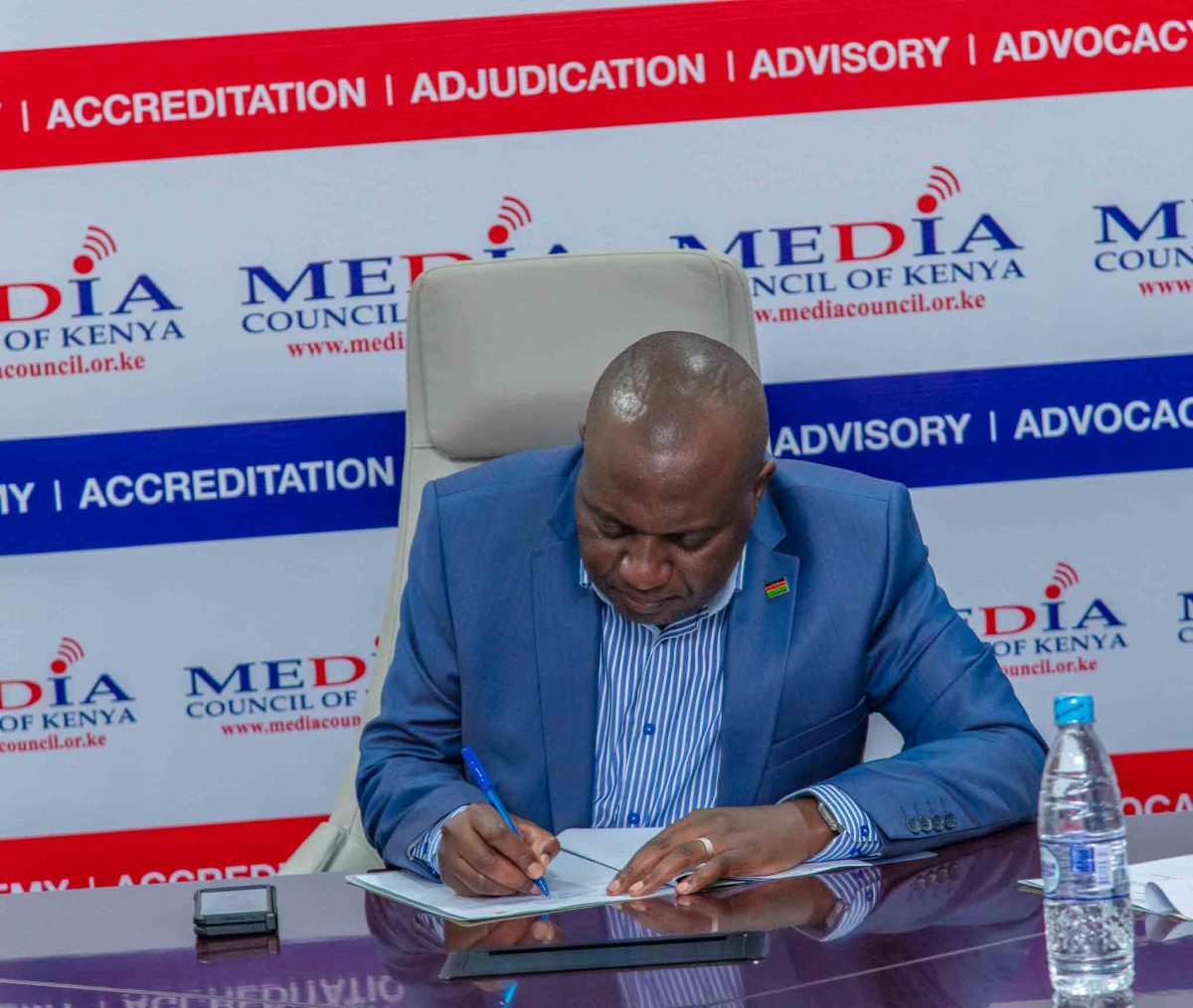 New Code Of Conduct For Journalists Takes Effect - Kahawatungu