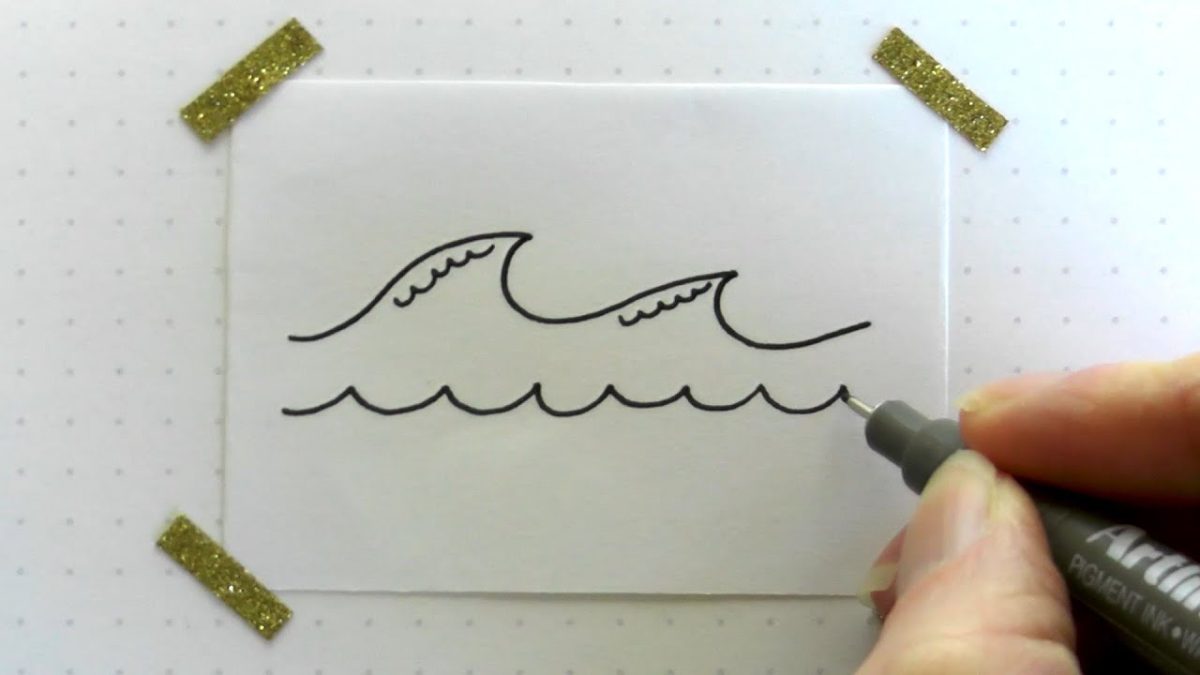 How To Draw Waves - Kahawatungu