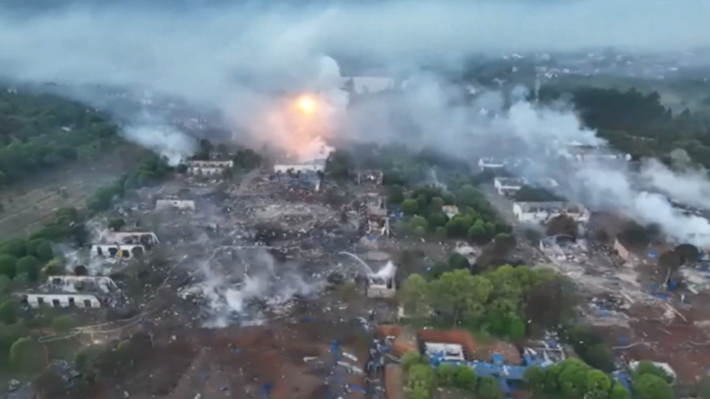 Explosion at China fireworks factory kills 21 people - Kahawatungu